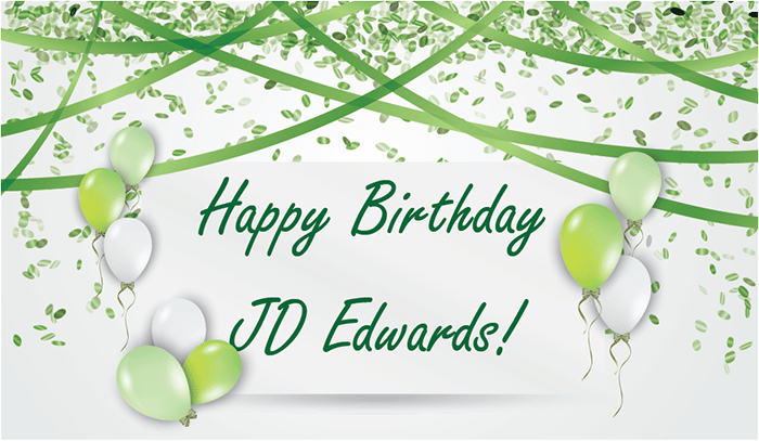 Ask Denovo - Happy Birthday JD Edwards!